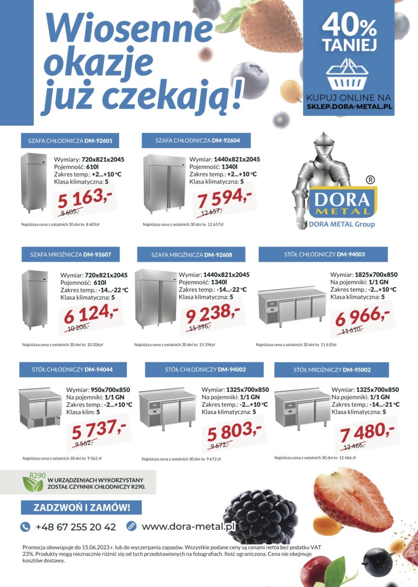 Promocje - Dora Metal